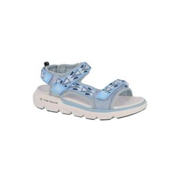 Tom Tailor Riemchensandalen in Blau | Gr.: 38