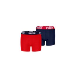 Puma Boxershorts BOYS EVERYDAY BASIC BOXER 2P in Red / Blue | Gr.: 176
