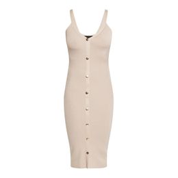 NAEMI Damen Kleid in Hellbeige Melange | Gr.: L