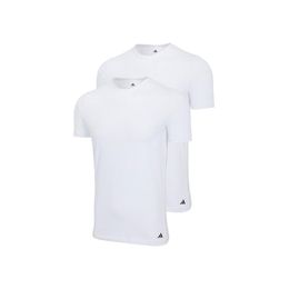 Adidas 2er Pack Crew Neck T-Shirt in Weiß | Gr.: XXL