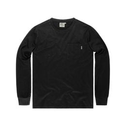 Vintage Industries Longsleeve in Schwarz | Gr.: S