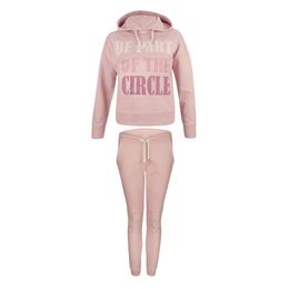 ONOMATO! Jogginganzug Hoodie und Jogginghose Cradle to Cradle in Rosa | Gr.: M