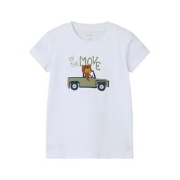 name it T-Shirt mit Print "Move" in Wei&szlig; | Gr.: 86