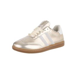 Ital-Design Freizeitschuh in Gold | Gr.: 36