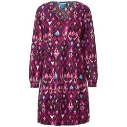 Street One Kleid in Pink/ Schwarz | Gr.: 36