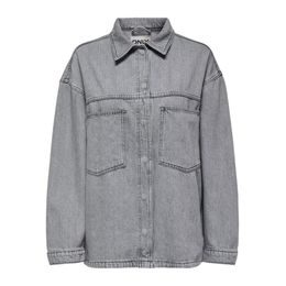 Only Jeansjacke in Medium Grey Denim | Gr.: L
