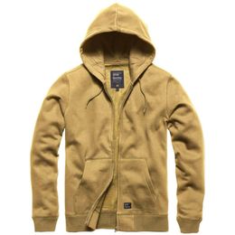Vintage Industries Sweatjacke in Beige | Gr.: M