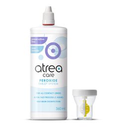 Atrea care Peroxid Tablettensystem Neutralisation 1 Stunde (360ml Peroxidlösung + 36 Neutralisationstabletten + Behälter) | Peroxidlösung | 