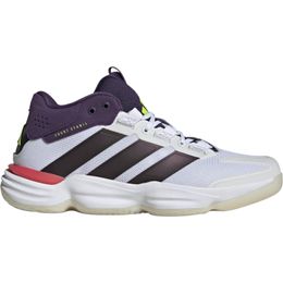 Adidas Courtstabil M Hallenschuhe Herren - wei&szlig; - Gr. 44 - Synthetik