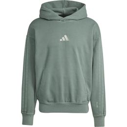 Adidas All Szn Hoodie Herren - grün - Gr. XXL