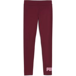 Puma Essentials 2 Color Leggings Mädchen - rot - Gr. 164 - Baumwolle/Elastan