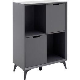 MCA furniture Highboard »Netanja« Breite ca. 80 cm Grau matt