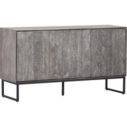 GUTMANN FACTORY Sideboard Kommode, Breite 140 cm grau