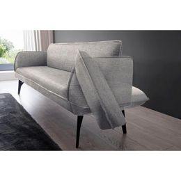 K+w Komfort & Wohnen K+W KOMFORT & WOHNEN Polsterbank »Drive« mit Seitenteilverstellung, wahlweise in 218 oder 238 cm Breite lightgrey 85