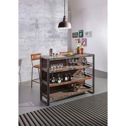 GUTMANN FACTORY Barschrank »Titan« antikbraun