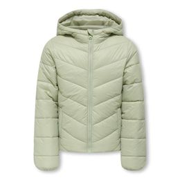 KIDS Only Steppjacke »KOGKAJSA LIGHTWEIGHT QUILT HOOD JKT OTW« mit Kapuze Desert Sage 152 152 Leichte Steppjacke von KIDS Only für Mädchen