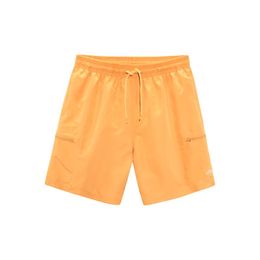 s.Oliver Badeshorts »Malcom« uni im Cargo-Stil mango M - N-Gr N-Gr M In klassischen Farben