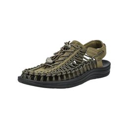 Keen Sandale »Wanderschuhe Textil« Olive/Schwarz 47,5 47,5 Verschluss: Schnürung