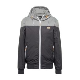 Iriedaily Between-Season Jacket 'Insulaner' male Grey size XL