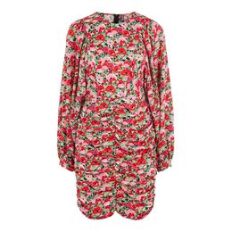 Pieces Tall Kleid 'Ola' Damen Größe 40 dunkelbeige / kiwi / rosa / rot / schwarz Winterkleid