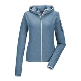 Killtec Funktionsfleecejacke 'KOS 250' Damen Gr&ouml;&szlig;e XS/S opal / hellblau / offwhite