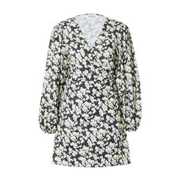 Glamorous Kleid Damen Gr&ouml;&szlig;e 36 hellblau / hellgelb / schwarz / wei&szlig; Winterkleid