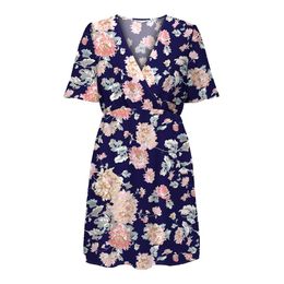 Only Kleid 'Fia' Damen Gr&ouml;&szlig;e 36 navy / gr&uuml;n / altrosa / wei&szlig; Winterkleid