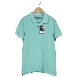 CAMP DAVID Poloshirt Herren Gr&ouml;&szlig;e S Second Hand hellgr&uuml;n