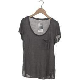 H&M H&M T-Shirt Damen Gr&ouml;&szlig;e S Second Hand grau