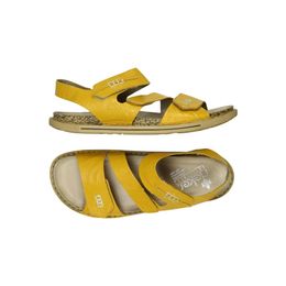 Rieker Sandalen Damen Größe 41 Second Hand gelb