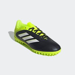 Fußballschuh adidas Performance "COPA PURE 3 CLUB KUNSTRASEN", Gr. 42,5, weiß (core schwarz, cloud weiß, lucid lemon), Synthetik, Schuhe, geeignet für harte Untergründe Asche und Kunstrasen