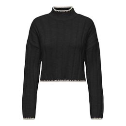 Only Sweater 'ONLChick Stitch' female Black size S