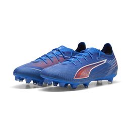 Fu&szlig;ballschuh Puma "ULTRA 6 PRO FG/AG Fu&szlig;ballschuhe Erwachsene", Herren, Gr. 39, wei&szlig; (ultra blau wei&szlig; glowing rot), Obermaterial: Textil, Synthetik; Futter: Textil, Synthetik; Innensohle: Textil; Laufsohle: Synthetik, Schuhe Fu&szlig;ballschuh