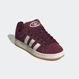Sneaker adidas originals "CAMPUS 00S", Gr. 43, maroon, core weiß, maroon, Leder, Sportlich, Schuhe, Topseller