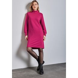 Street One Damen Strickkleid, pink, Gr. 42, Web, Obermaterial: 58% Polyester, 40% Viskose, 2% Elasthan, Kleider