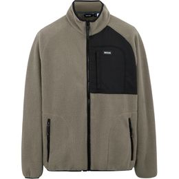 Regatta Frankie Borg Herren Fleecejacke hellgrau XXXL - Herrenjacken