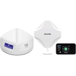 Falcon EVO 5G Flex LTE Dachantenne und Fensterantenne mit mobilem 1800 Mbit 5G Cat 22 WLAN Router - 5G-/LTE-Antennen