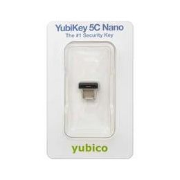 Yubico YubiKey 5C Nano, Sicherheitsschl&uuml;ssel schwarz