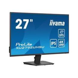 iiyama ProLite XU2792UHSU-B6, LED-Monitor 68.5 cm (27 Zoll), schwarz (matt), UltraHD/4K, IPS, HDMI, DP, USB-C, USB-Hub