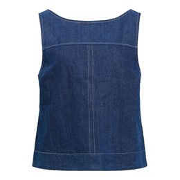 Object Top 'OBJReese' Damen Gr&ouml;&szlig;e S blue denim
