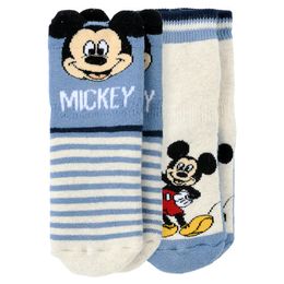 Topomini 2 Paar Micky Maus Stoppersocken im Set
