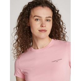 Tommy Jeans Shirt in Rosa - 26% | Gr&ouml;&szlig;e S | Damen-tops