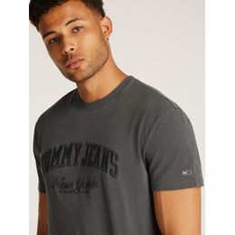 Tommy Jeans Shirt in Anthrazit - 30% | Gr&ouml;&szlig;e L | Herren-plussize