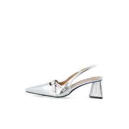 Bianco Slingpumps 'Maralyn' Damen Gr&ouml;&szlig;e 38 silber