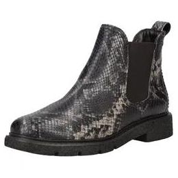 Ankleboots Paul Green "Paul Green Stiefelette Glattleder", Damen, Gr. 40, braun, Glattleder, Casual, Schuhe