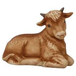 Krippenfigur Goebel "Krippenfiguren, Weihnachtsdeko", bunt, B:4,5cm H:7cm, Steingut, Dekofiguren, Steingut, Figur - Ochse