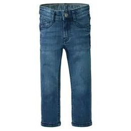 Slim-fit-Jeans STACCATO "STCCharles", Jungen, Gr. 92, Normalgr&ouml;&szlig;en, blau (jeansblau), Oberstoff: 80% Baumwolle, 19% Polyester, 1% Elasthan., leichte Abriebeffekte, unifarben, Basic, normal, Jeans Slim-fit-Jeans, Slim Fit