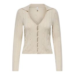 Only Knit Cardigan 'ONLMeddi' female Beige size M