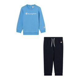 Champion Authentic Athletic Apparel Jogginganzug Jungen Größe 92 hellblau / dunkelblau / weiß