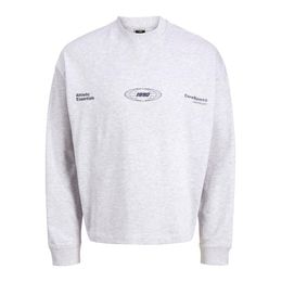 Jack & Jones Jack & Jones Sweatshirt 'JCOSignal' male White size L